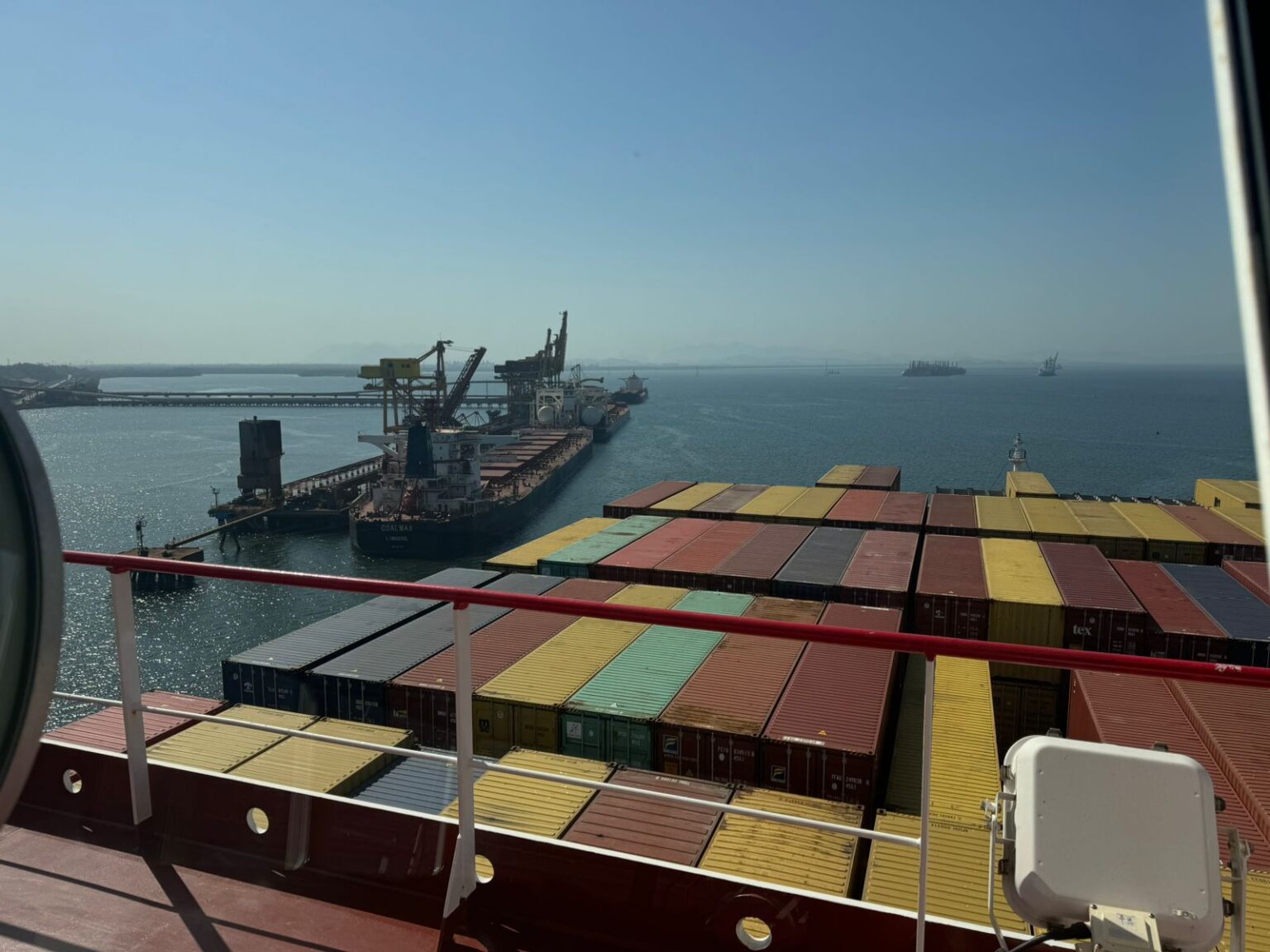 Praticagem do Rio de Janeiro completa a primeira escala do Navio Porta ...